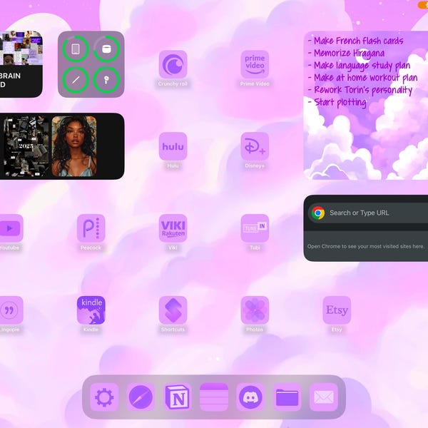 Strawberry App Icon Pack for Ios Android Phone Pink Berry Aesthetic ...