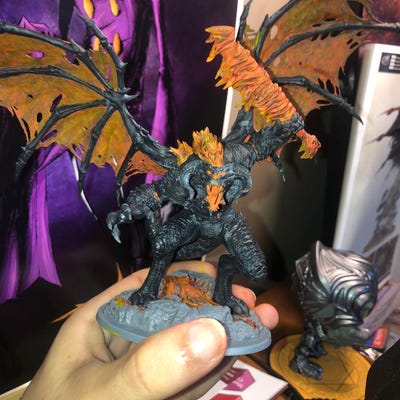 Demogorgon 138mm Demon Lord 3d Printed Model Figure Out of the Abyss ...