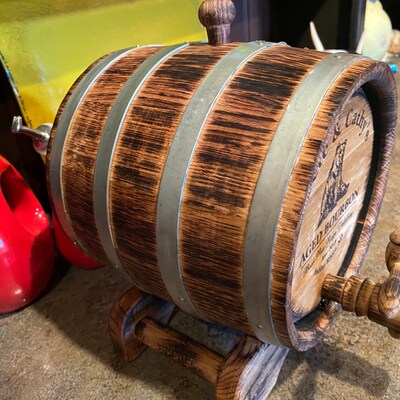 Oak Barrel, Personalized Whiskey Barrel 1-2-3-5-10-15L, Custom Whisky ...