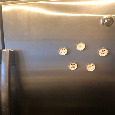 Purple Initial Magnets Alphabet Magnets Monogram - Etsy