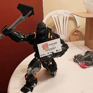 Mecha Godzilla Articulated 3D Print - Etsy