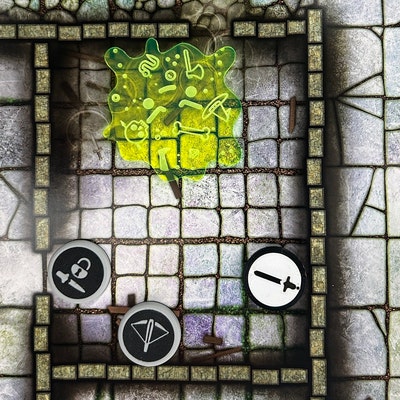 Monster Tokens Starter Pack woodencolour Dungeons and Dragons Tokens ...