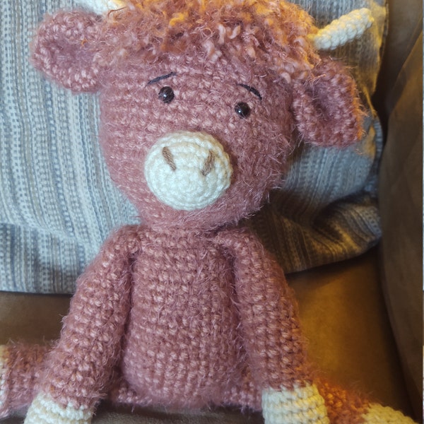Crochet Yak Amigurumi Pattern - Etsy