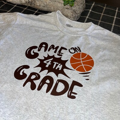 Game on 4th Grade Svg, Png, Jpg, Dxf, Fourth Grade Svg, 4th Grade, Boy ...