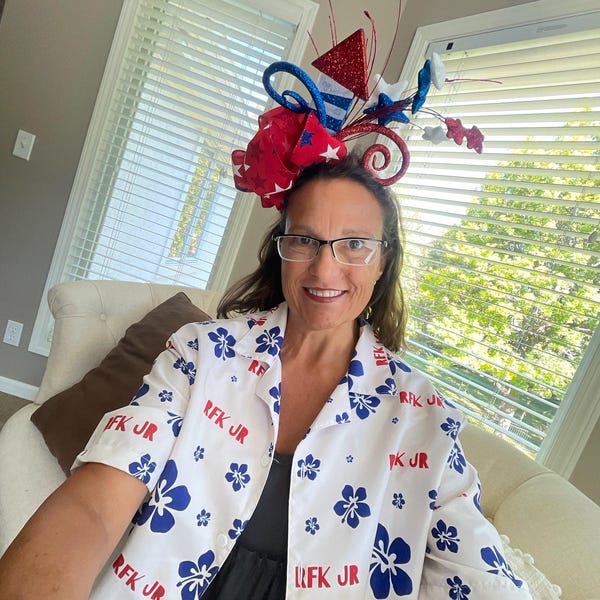 Patriotic 4th of July Parade Headband Headpiece - Etsy