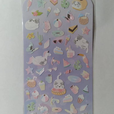 Mindwave Japan Supermarket Groceries Sticker Flakes Coat Seal ...