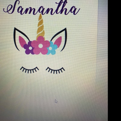 Unicorn Svg/ Unicorn Kit Svg/ Create Your Own/ Lashes Svg/ Unicorn Face ...