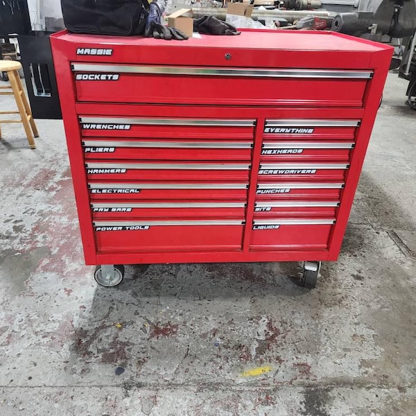 Custom Magnetic Toolbox Labels | Personalized Tool Drawer Tags | Emblem ...