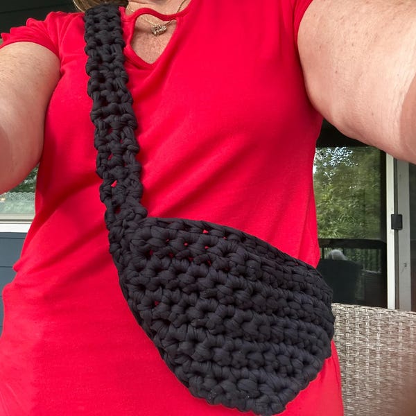 Sling Bag Crochet Pattern and Tutorial - Etsy