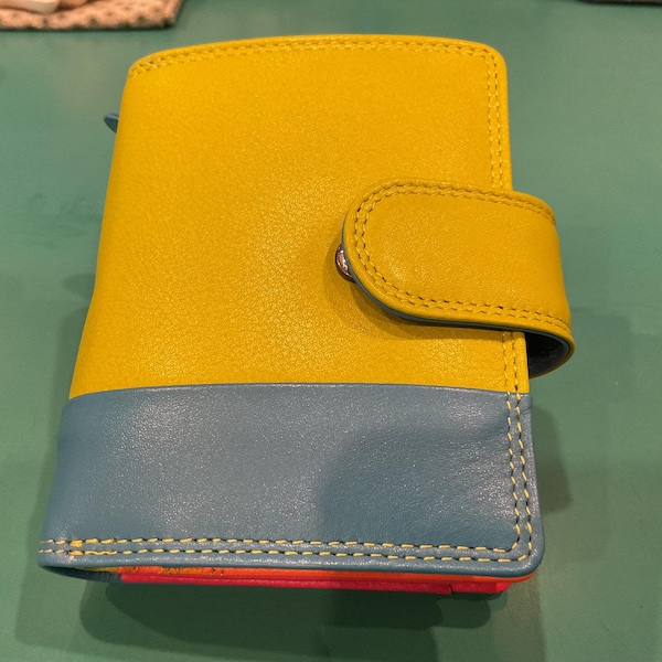 Purse for Women Multi Colour Wallet Bifold Wallet Colourful Rainbow ...