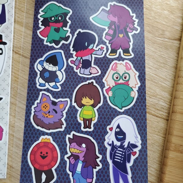 Deltarune Stickers - Etsy