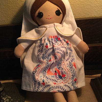Mary Finger Puppet Doll Ornament PDF Pattern Catholic Toy DIY - Etsy