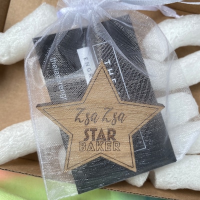 Star Baker Badge Bake off Brooch Star Badge Personalised - Etsy UK