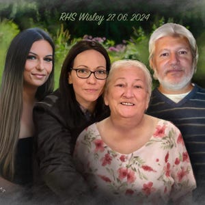 Deceased Loved One Portrait, Photo to Painting, Passed Loved Ones ...