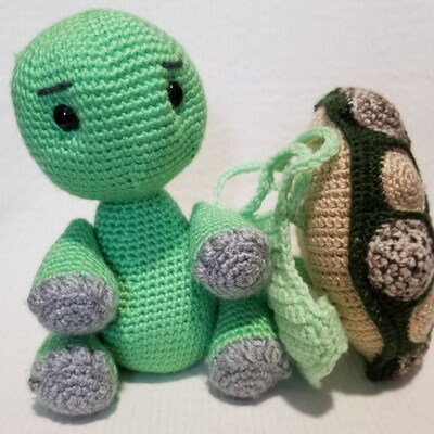 Turtle Toy Pattern, Turtle Tutorial, Mosaic Turtle, Cute Crochet Turtle ...