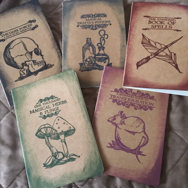 Advanced Transfiguration Notebook Magical Wizardry Notebook, Witches ...