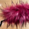 BY ORDER XL Double Real Fox Fur tail Trim Hood, Fox Fur Collar, Fur ...