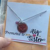 Big Sister Necklace, Big Sister Gift, Personalized Big Sister Necklace ...