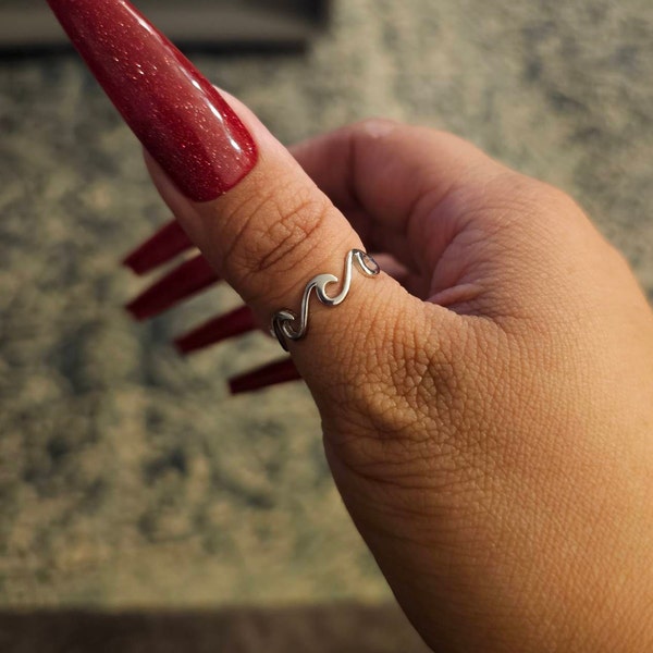 Wishbone Engagement Ring Silver, 925 Sterling Silver V Shape With Three ...