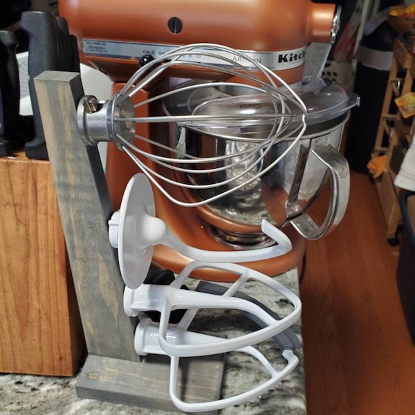 Kitchen Aid Rustic Attachment Stand, on Countertop or in Cabinet ...