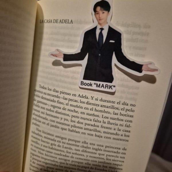 Mark Lee Magnetic Bookmark - Etsy