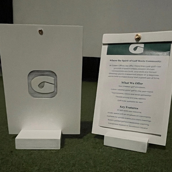 Wooden Table Top Display Menu Holder, Acrylic Sign Holder, Table Tent ...