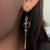 Sunday Earrings | Honkai Star Rail Inspired Earrings | Cosplay Earrings ...