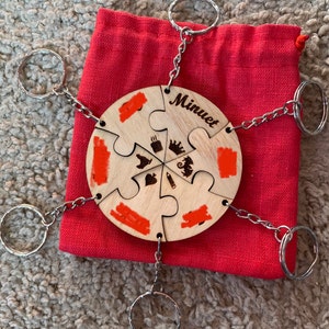 Personalized Puzzle Piece Keychains Custom Gift | Etsy