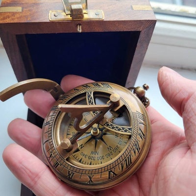 Personalized Compass, Engraved Working Compass With Custom Handwriting ...