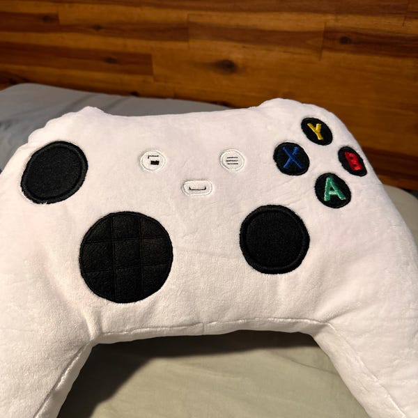 Game Controller Pillow - Controller Cushion - Game Room Decor - Plush ...