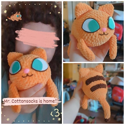 Super Kitty Octopus Otto Plush Toy - Etsy