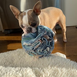 Snuffle Ball Treat Dispenser Treat Ball Canine Enrichment - Etsy