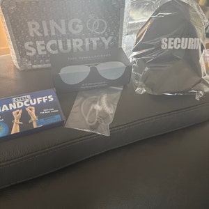 RING SECURITY Briefcase With Ring Holder Inside Ring Bearer Case ...