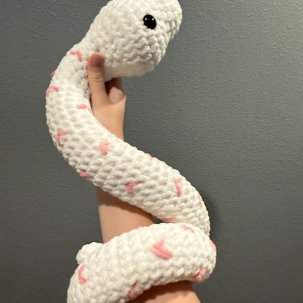 Snake Crochet Pattern and Tutorial / Viral Crochet Snake / Amigurumi ...