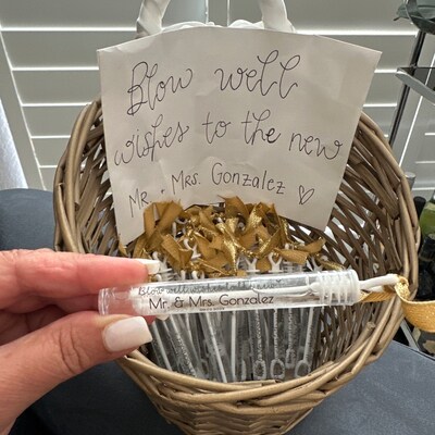 30 Personalized Bubble Labels for Bubble Wands, Custom Printed, Labels ...