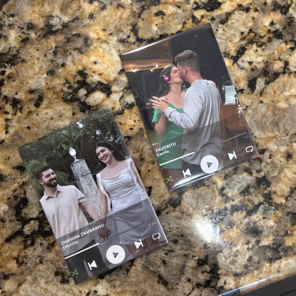 NFC Tap to Play, Custom Music Magnet, Custom Fridge Magnet, Music ...