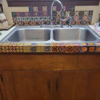 S007 Mexican Ceramic 4x4 Inch Hand Made Tile Washed Yellow - Etsy