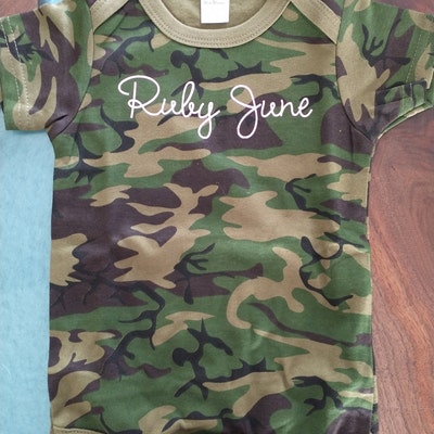 Baby Girl Camo Outfit, Baby Girl Hunting Outfit, Baby Camouflage Outfit ...