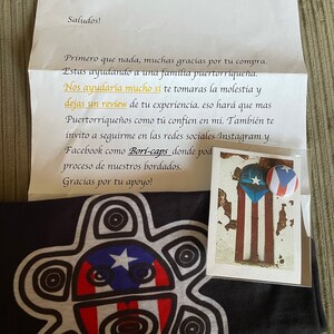 Set De 2 Botones De Puerto Rico, La Bandera Boricua Blanca Y Negra Y La ...