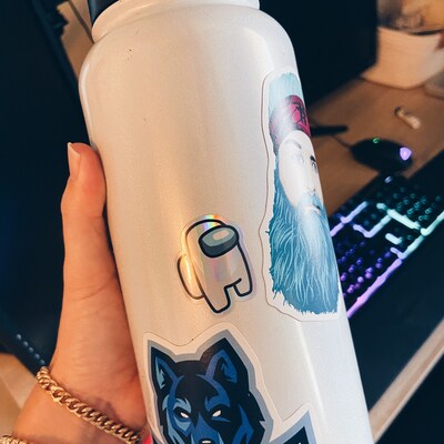 Holographic Among Us Crewmate Sticker - Etsy