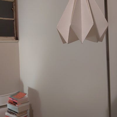 Cocoon Large DIY Paper Lampshade Instant PDF Download - Etsy