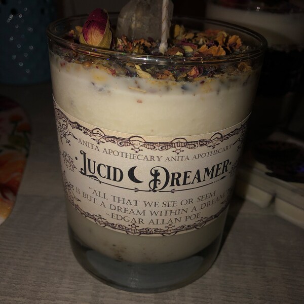 ORIGINAL Lucid Dreamer Candle ~ Dream Spell, Dreams, Dream Magick ...