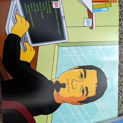 Computer Geek Gift Custom Portrait as Cartoon Character / Computer Nerd ...