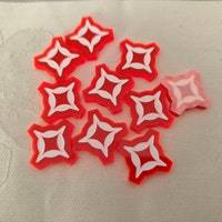 Keyforge Ward and Enrage Tokens Black - Etsy