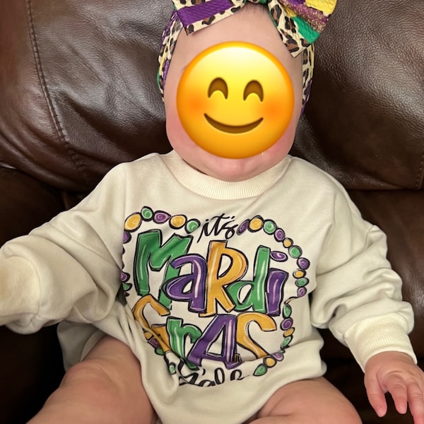 Mardi Gras Baby Outfit, Mardi Gras Super Soft Cozy Warm Sweatsuit Mardi ...