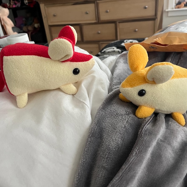 Cheese Mouse/rat Plush! Made to Order, Goofy Little Fella (cheesey If ...