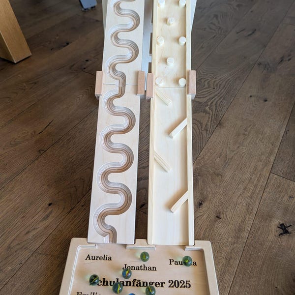 ULTIMATE - Marble Run Set With Winding Plates and Obstacle Plates ...