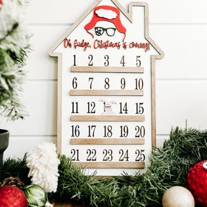 Christmas Hot Cocoa Mug Countdown Calendar SVG Laser Glowforge - Etsy