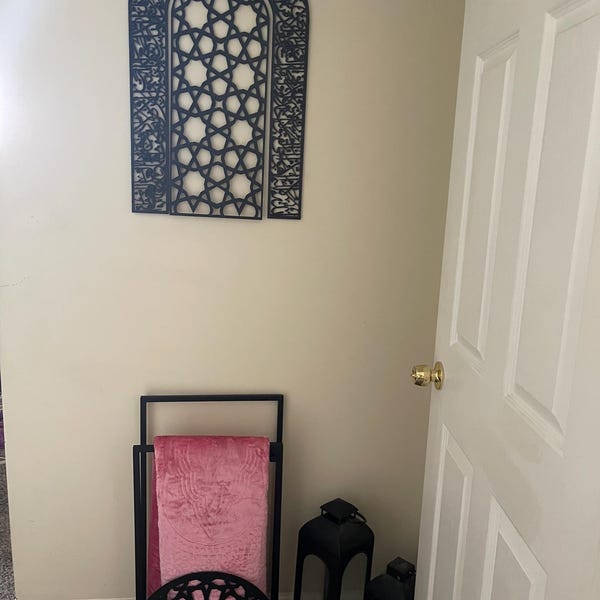 Islamic Motif Metal Mihrab: Aesthetic and Durable Design for Prayer ...