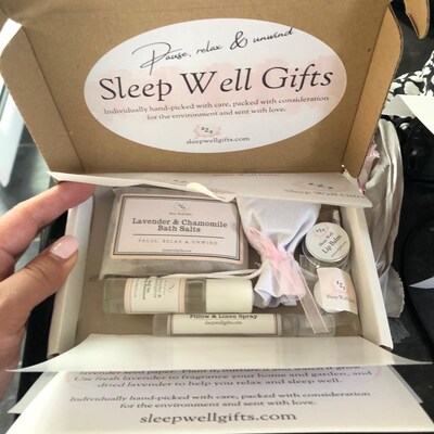 Sleep Well Gift Box /relaxation Pamper Box /wellbeing - Etsy